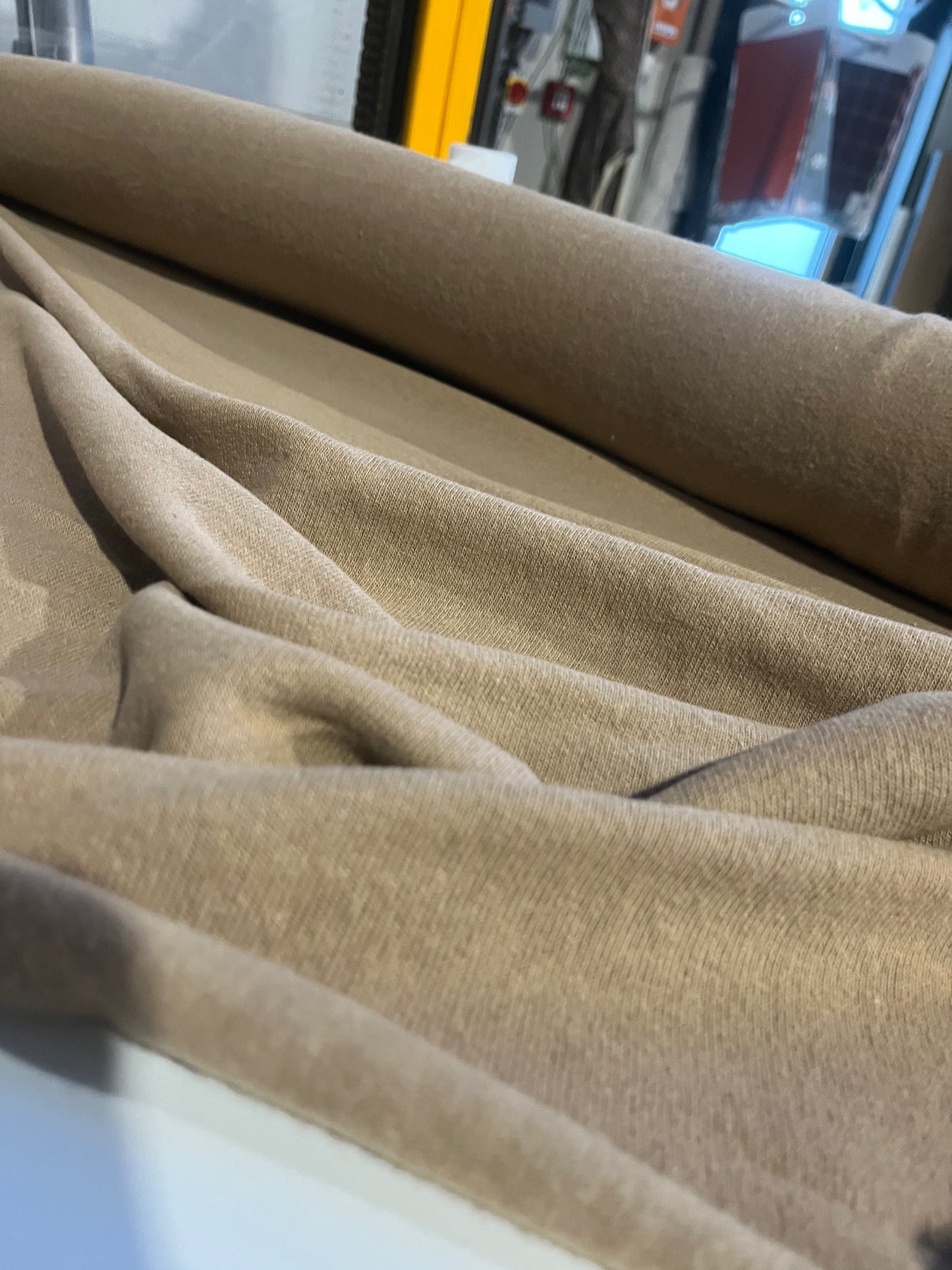 BASILE 029 molleton cognac XL – Wasted Fabrics